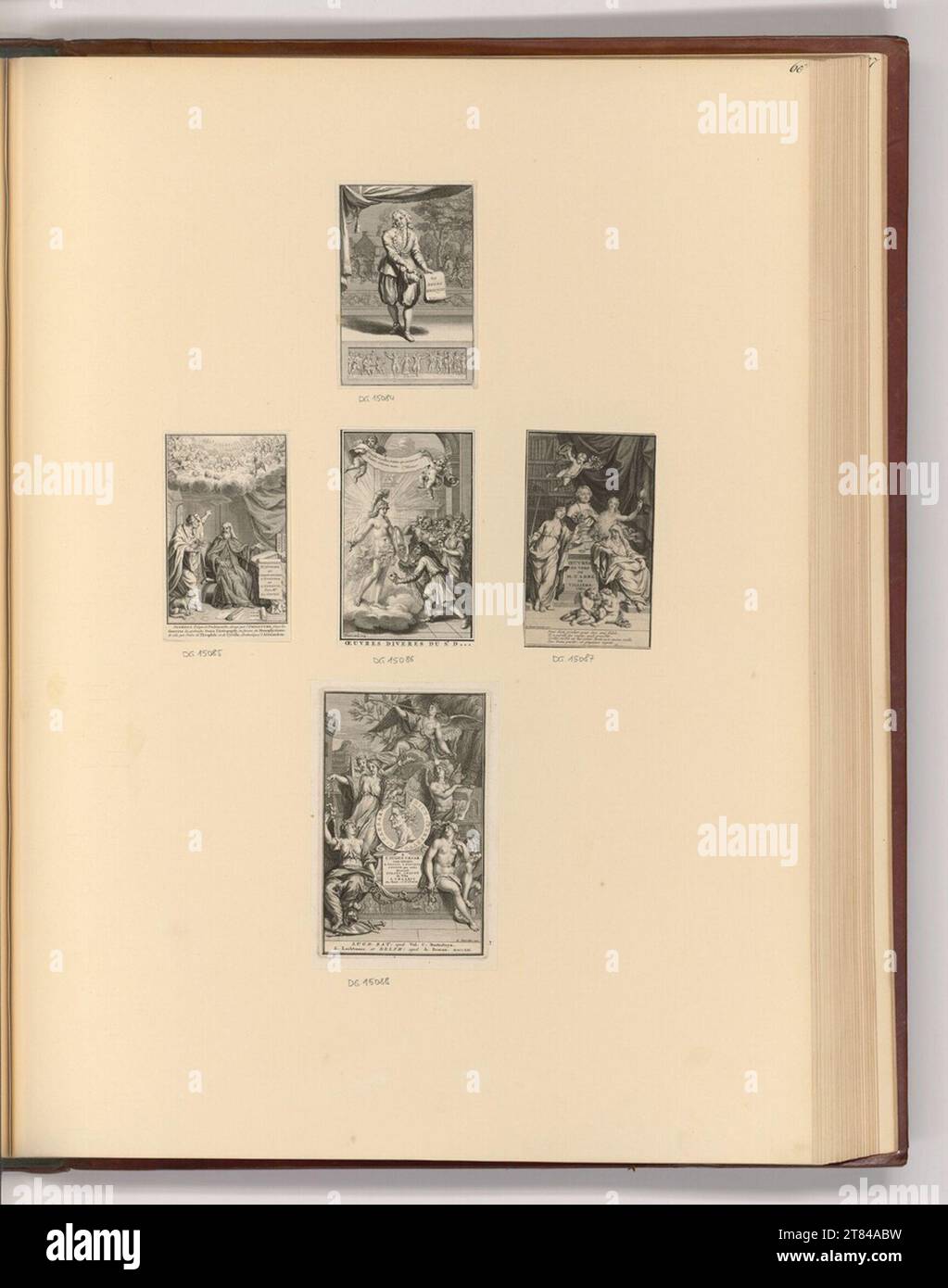 Bernard Picart (An der Entstehung Beteiligte r) Allegories. Copper ...