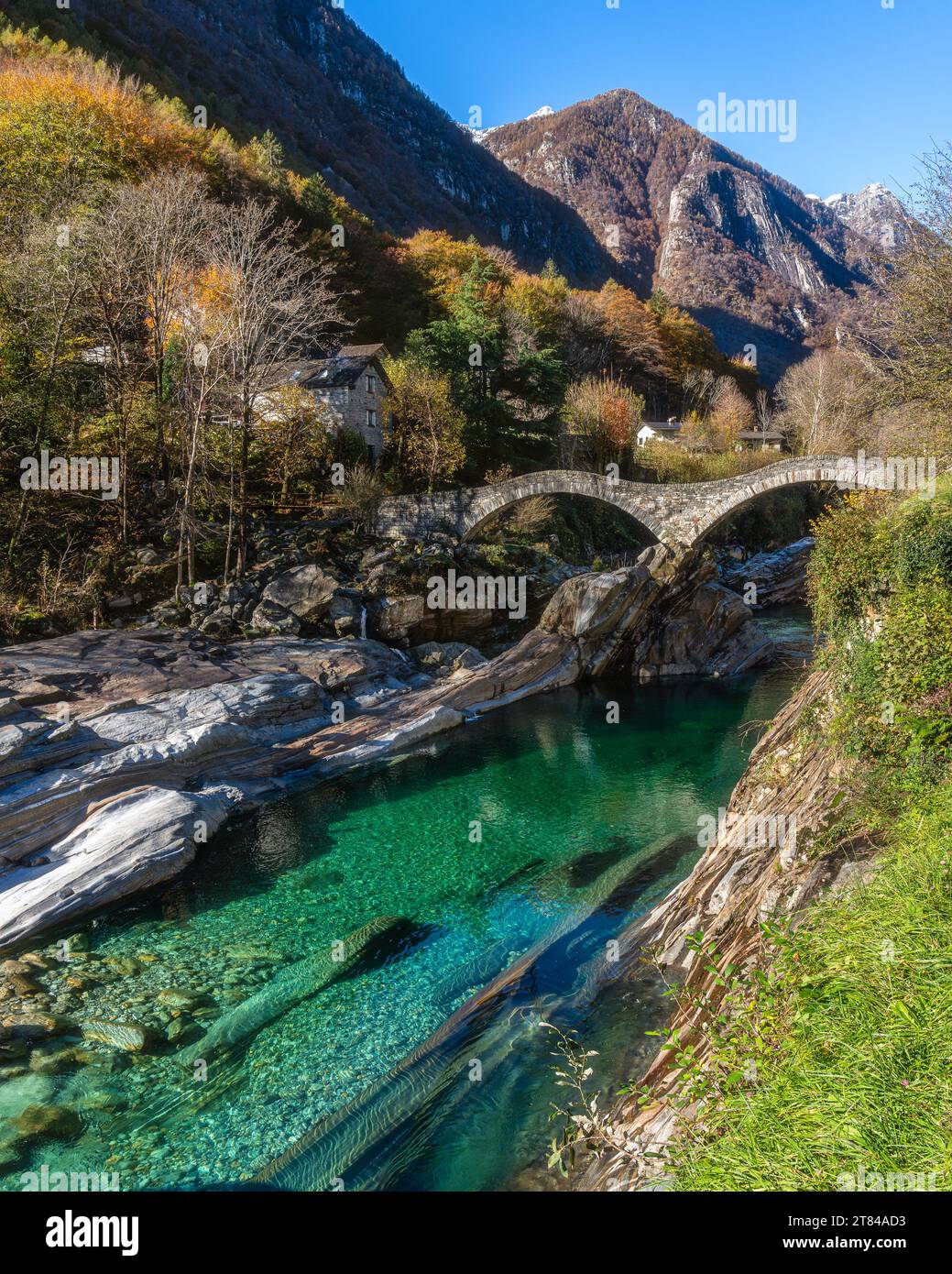 Valley of verzasca hi-res stock photography and images - Alamy