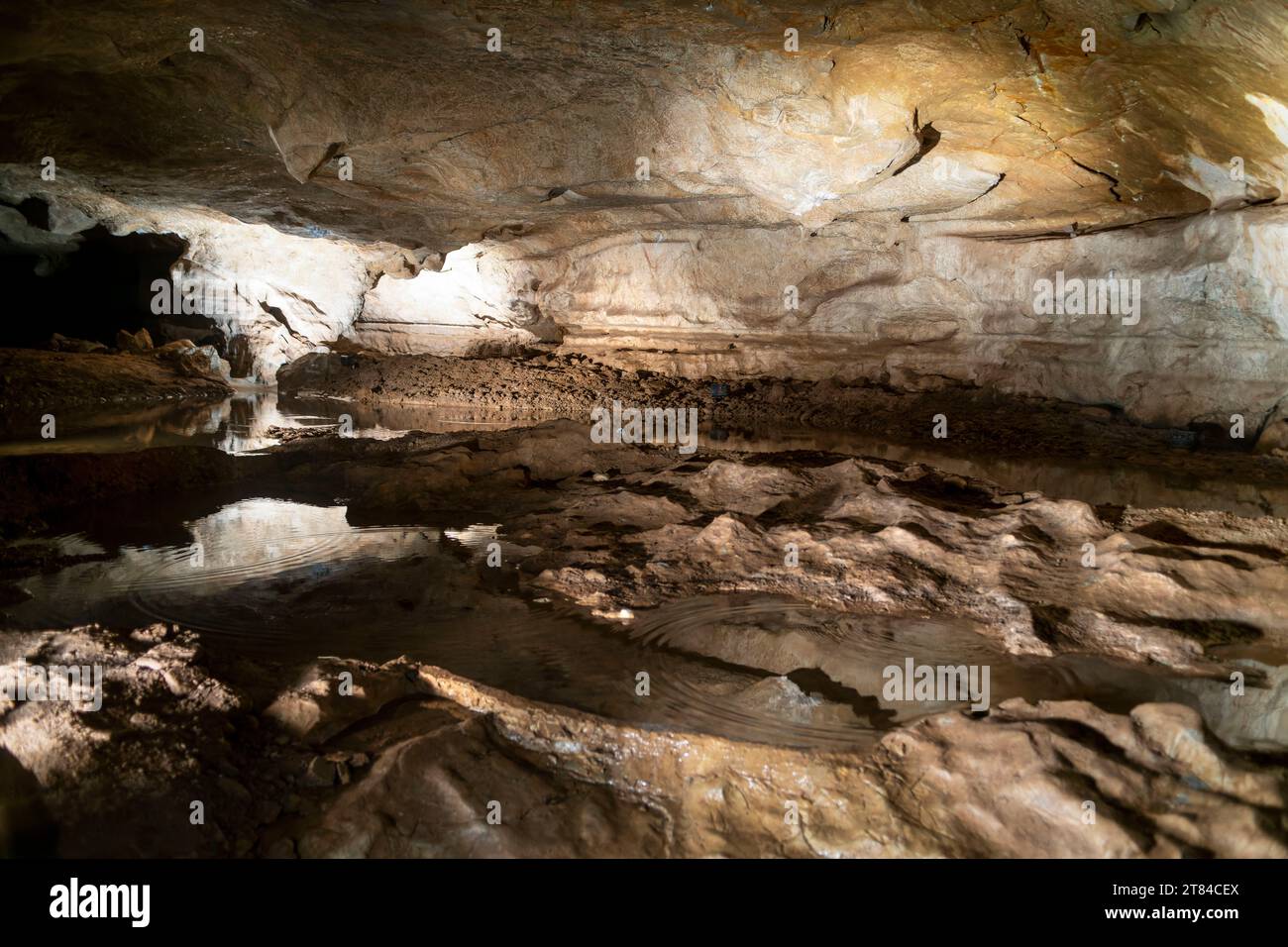 Inside Caves of Sare, Megalithic park, Labourd, Pyrenees-Atlantiques ...