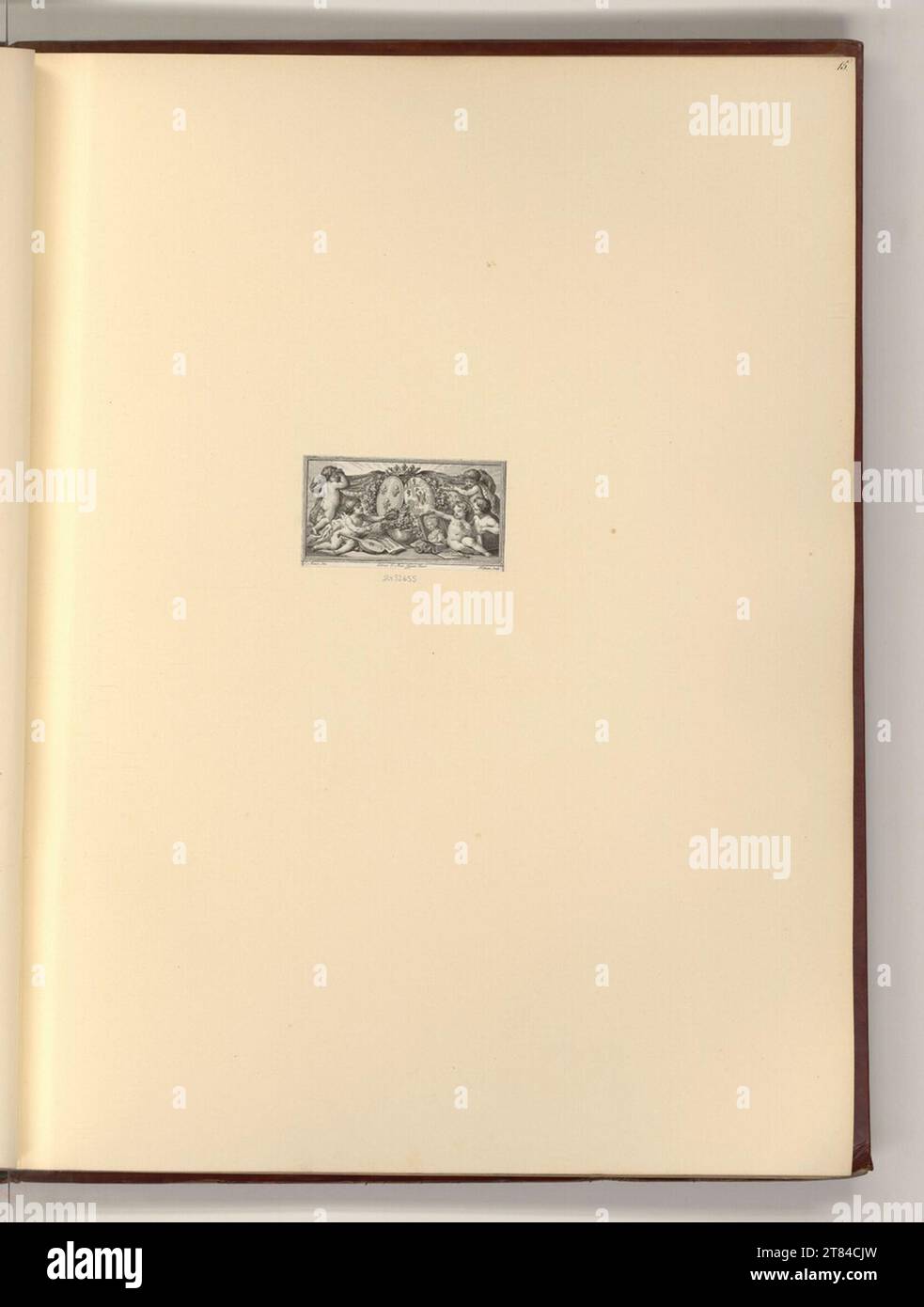 Isidore Stanislas Henri Helman (Engraver) Vignette with coat of arms ...