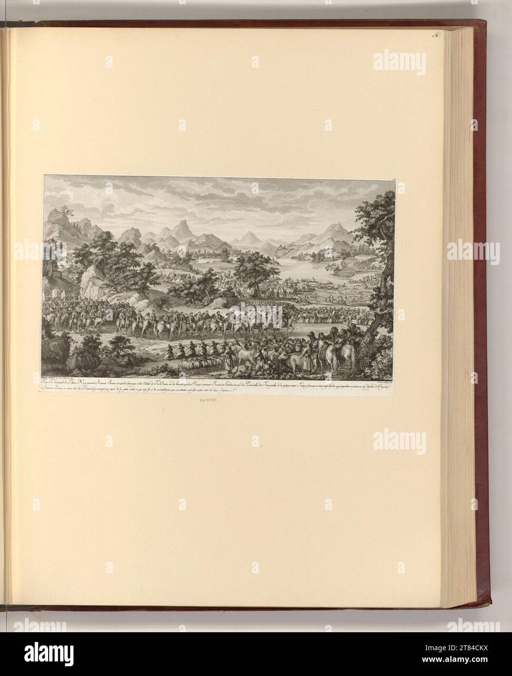 Isidore Stanislas Henri Helman (Engraver) Landscape with riders and ...