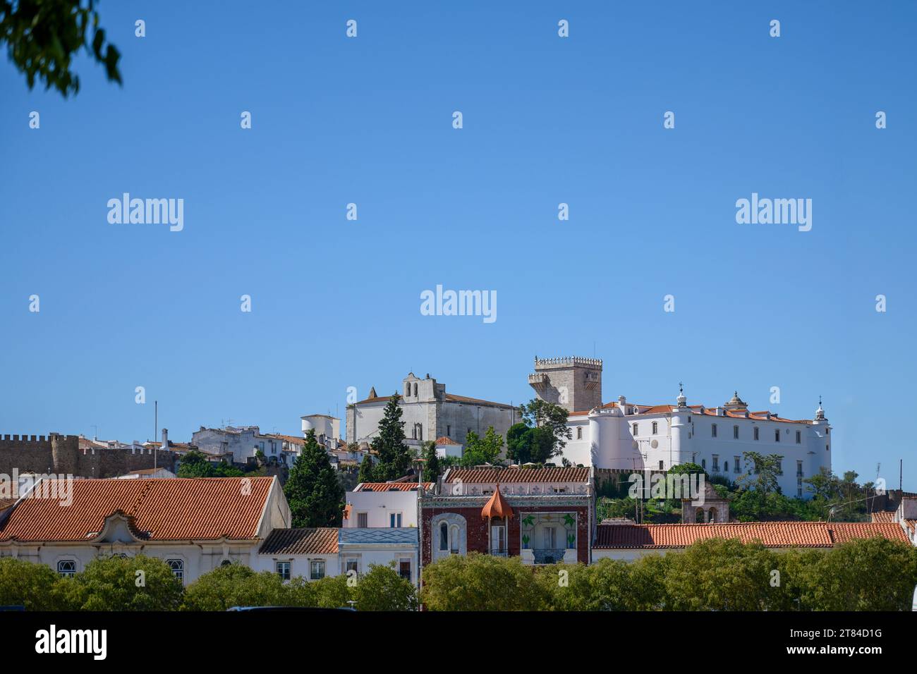 13th century Estremoz Castle, Estremoz Alentejo, Portugal Stock Photo ...