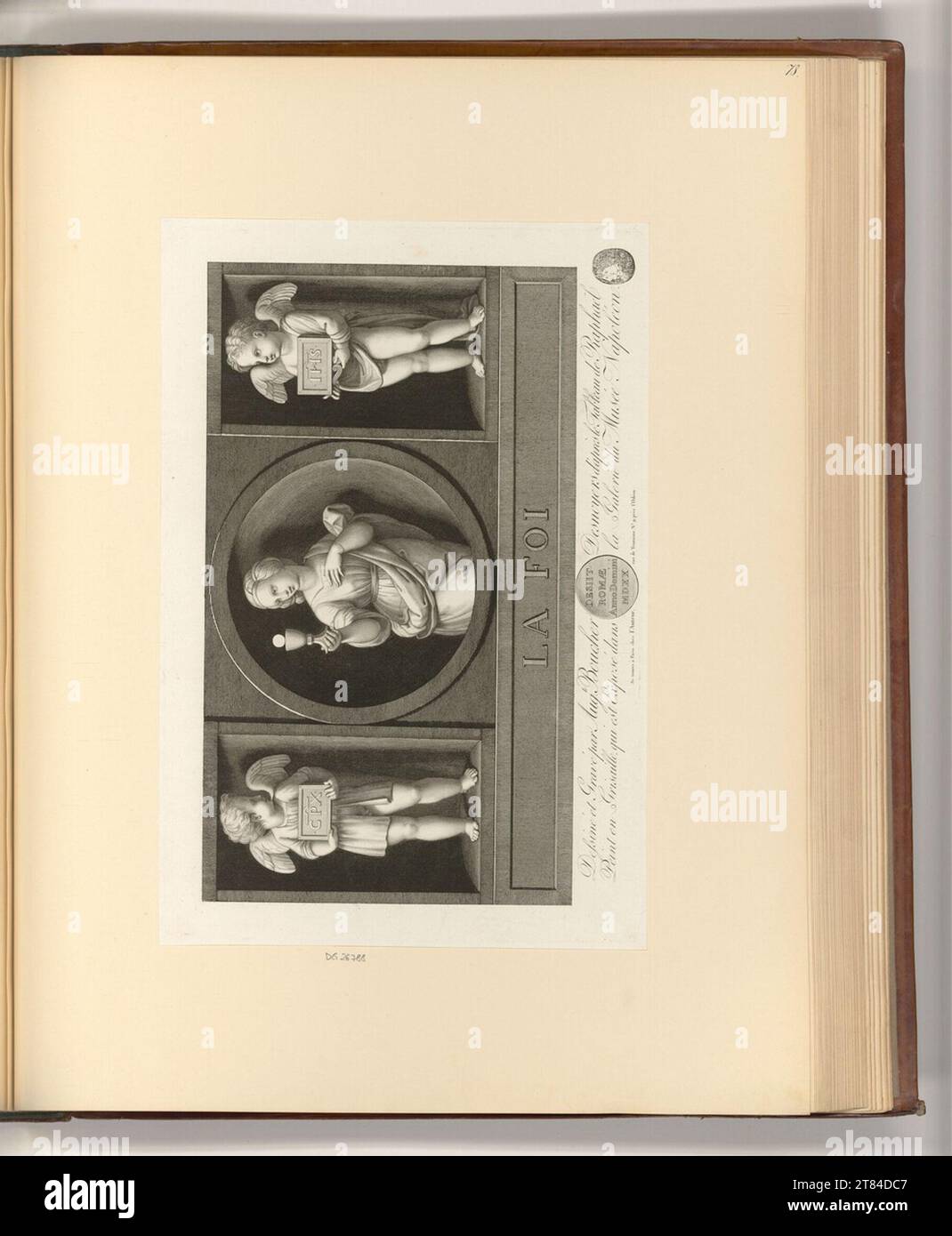Auguste Gaspard Louis Boucher Desnoyers (Engraver) La was. Copper ...