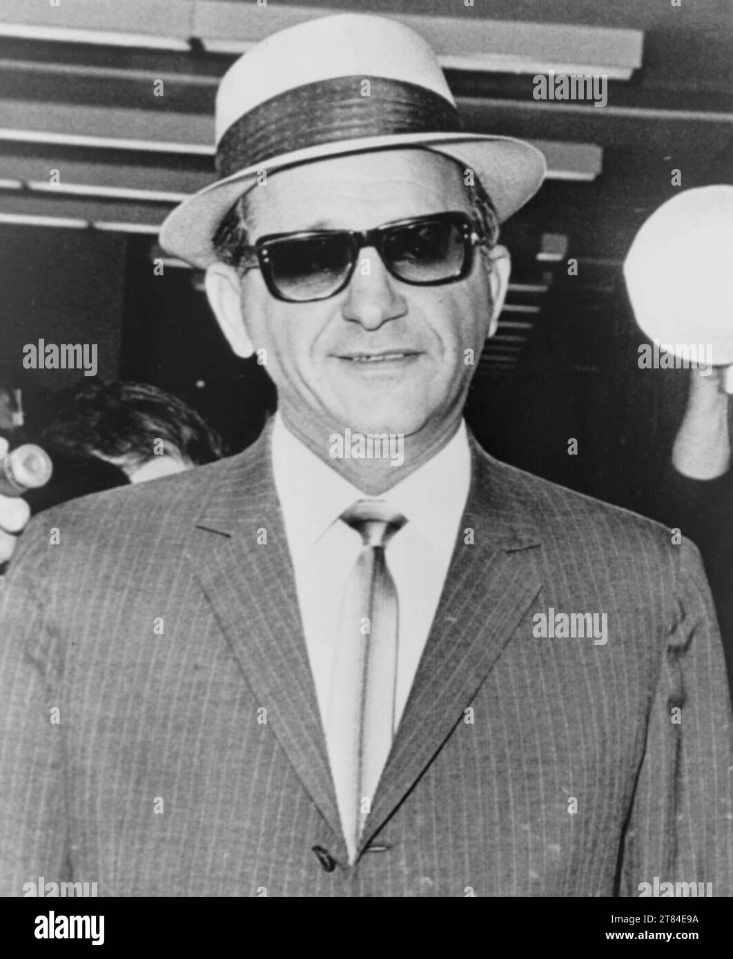 American Mafia mobster Sam Giancana Stock Photo - Alamy