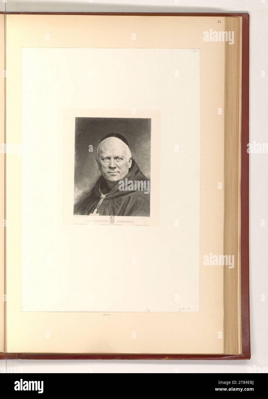 Claude Ferdinand Gaillard (Ausführende r Künstler in) Porträt Prosper ...