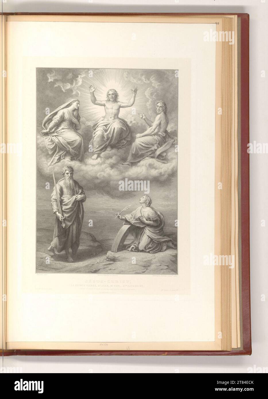 Louis Pierre Henriquel-Dupont (Engraver) Christ with Maria, John the ...