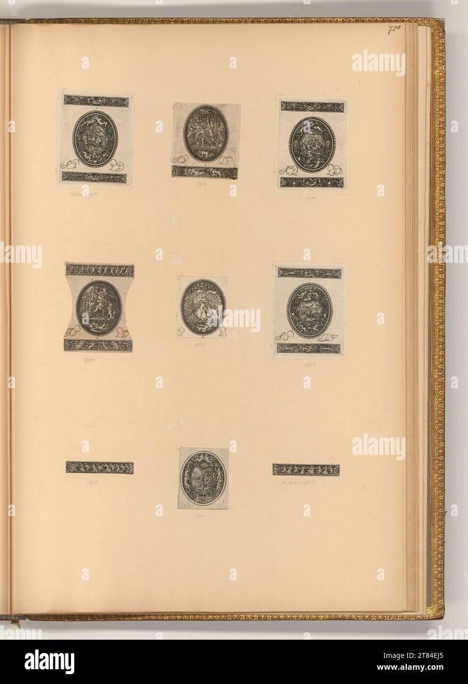 Antoine Jacquard (Engraver) Scenes from ancient mythology. Copper ...