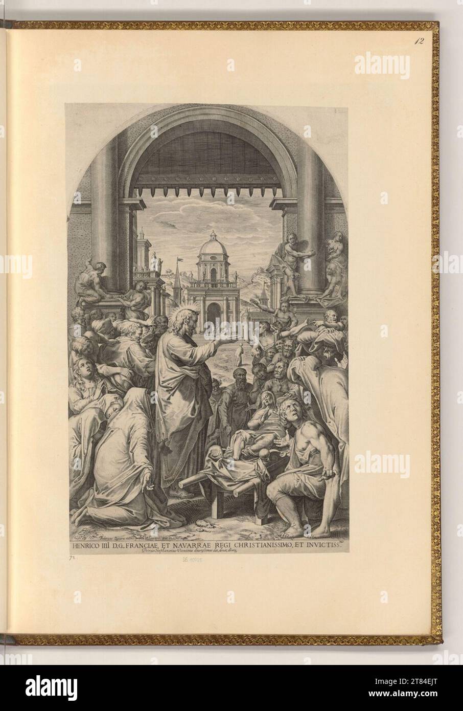 Philippe Thomassin (Engraver) The resurrection of the daughter of ...