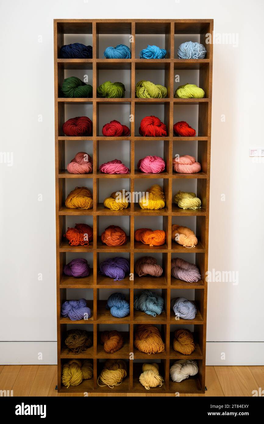 wool dyed in traditional methods with natural plant based colours at ...