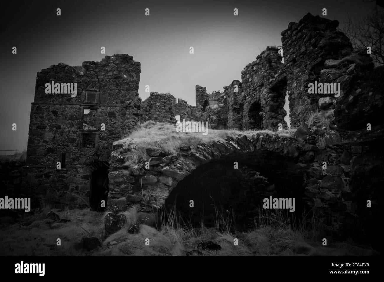 pitsligo castle near rosehearty aberdeenshire scotland Stock Photo - Alamy