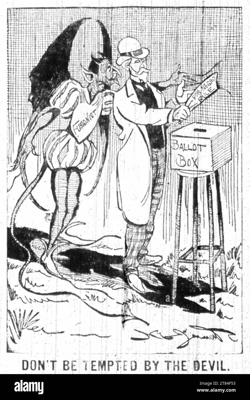 "News and Observer." October 26, 1898. By Norman Jennett Stock Photo ...