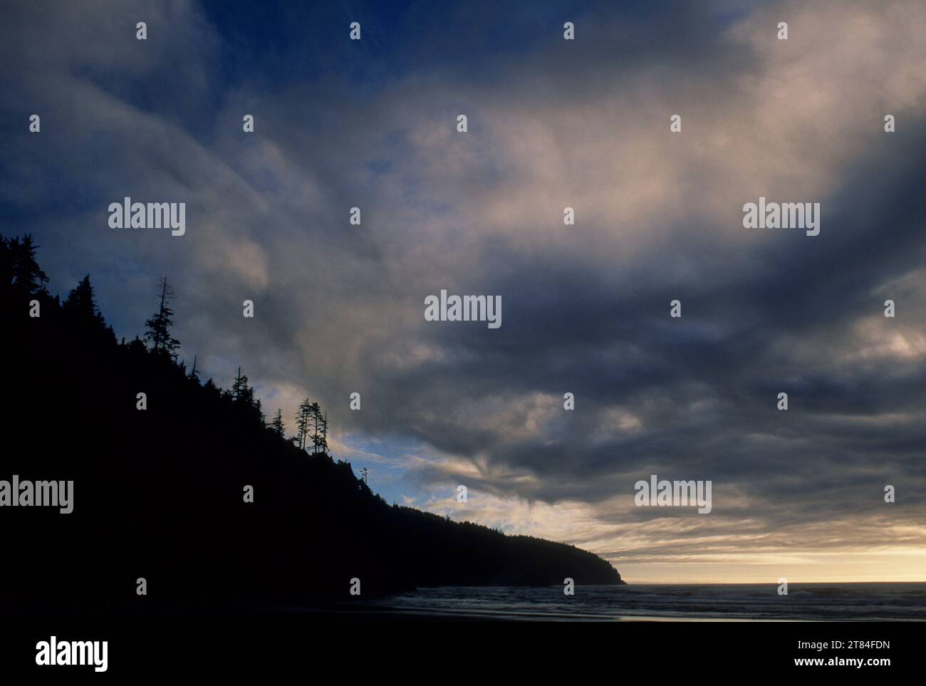 Cape Lookout from Netarts Spit, Cape Lookout State Park, Oregon Stock ...