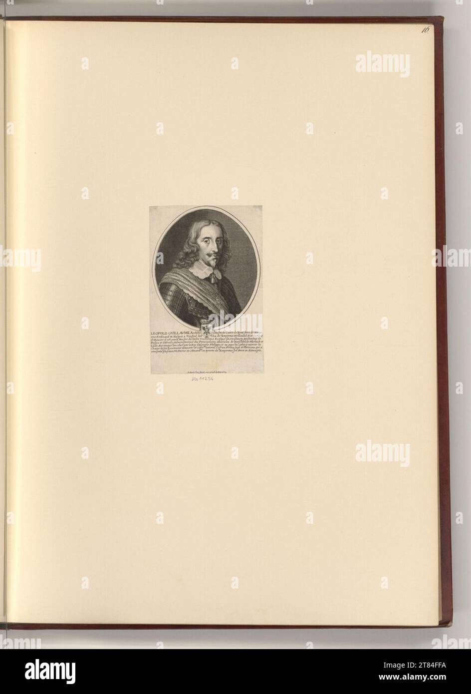 Pierre Daret (Engraver) Portrait Leopold Wilhelm, Archduke of Austria ...