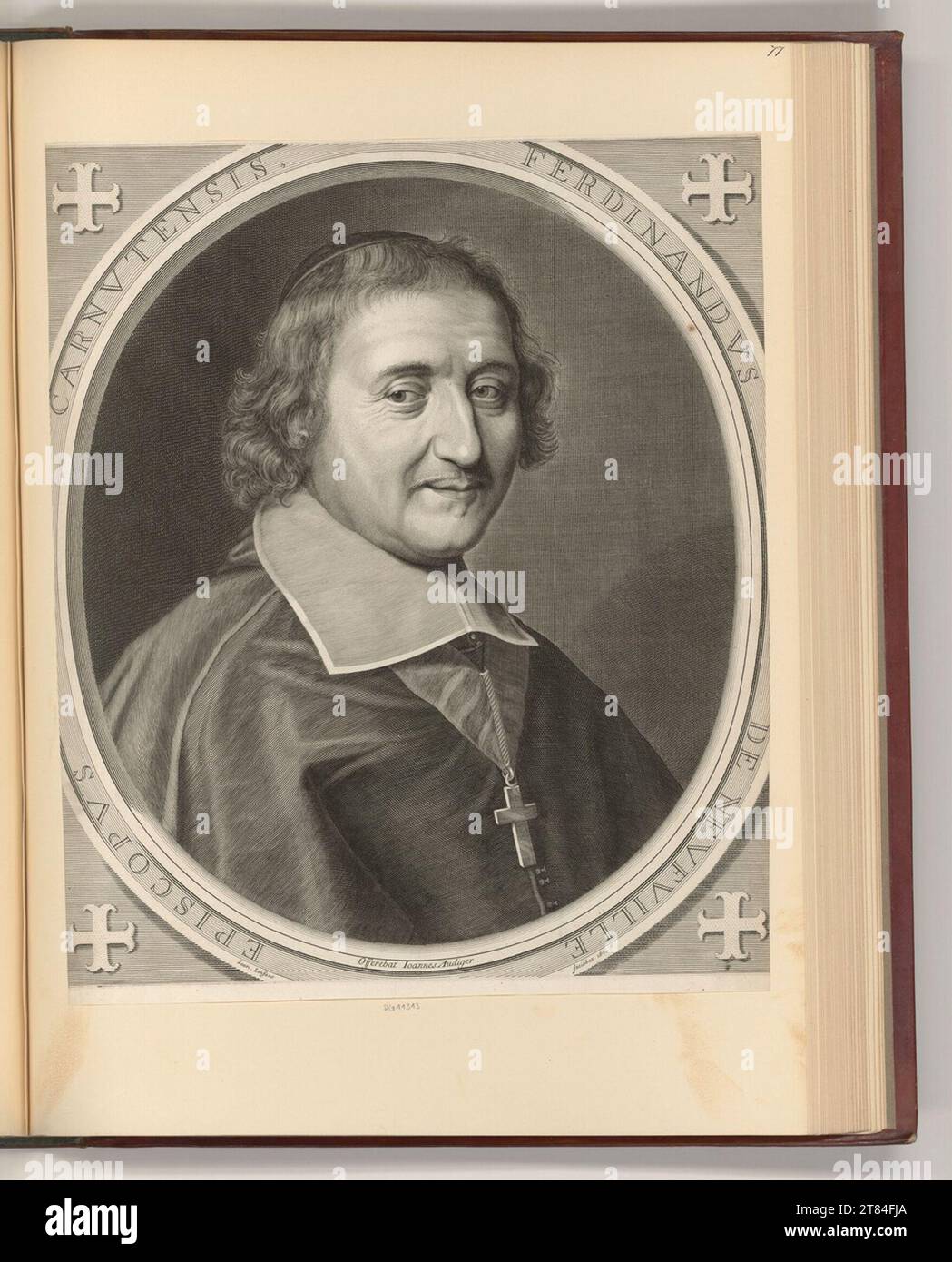 Jean Lenfant (Engraver) Portraiter's Ferdinland the Neufville the ...