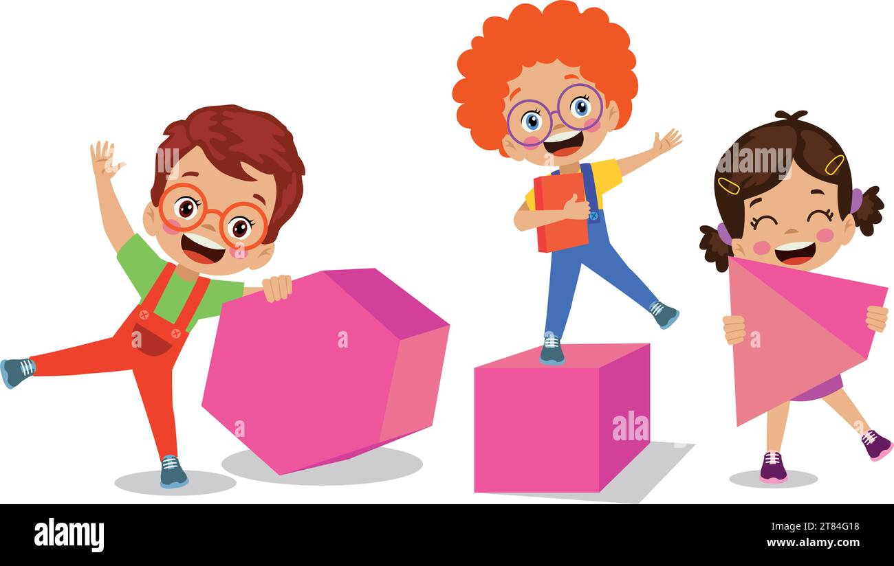 Boy triangle Stock Vector Images - Alamy