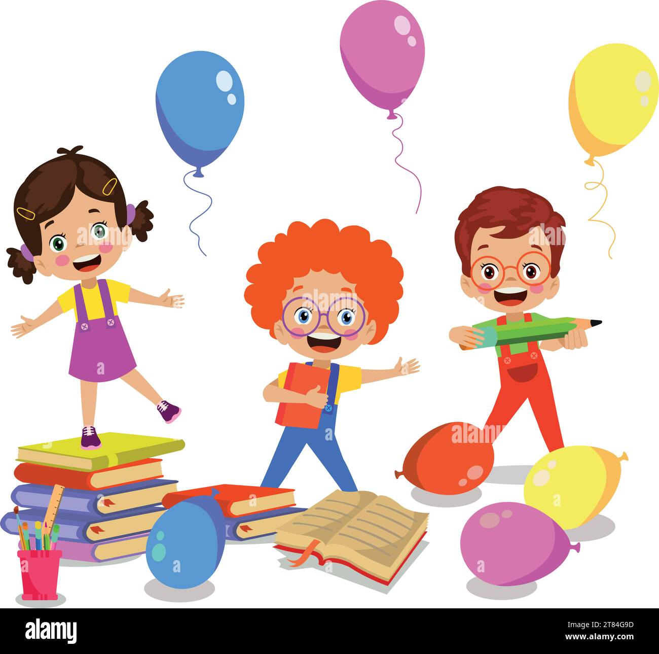 Open books clipart Stock Vector Images - Alamy