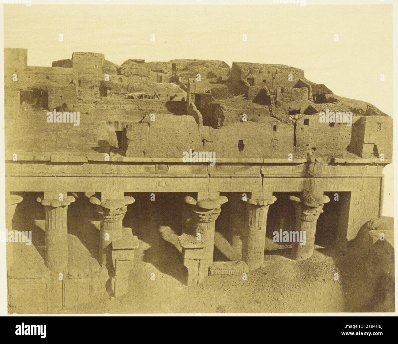 Robert Murray The hypostyl of the EDFU temple, recorded from the large ...