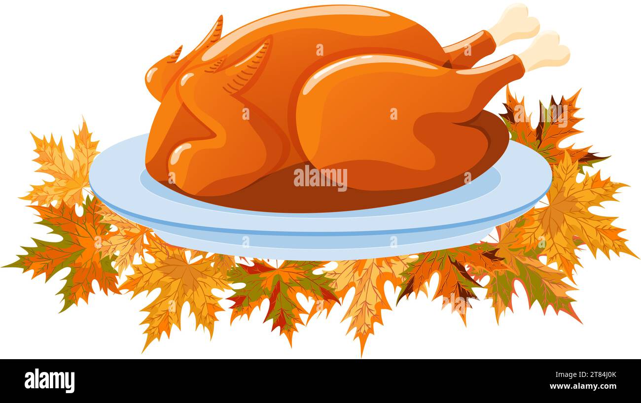 Festive celebration meal Stock Vector Images - Alamy