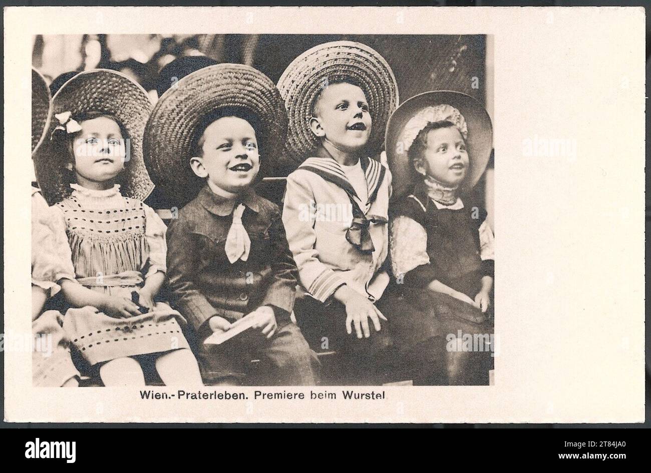 Emil Mayer Vienna. - Prater life. Premiere at the sausage ...