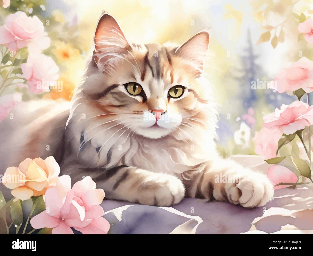 Portrait photo dog Stock Vector Images - Alamy