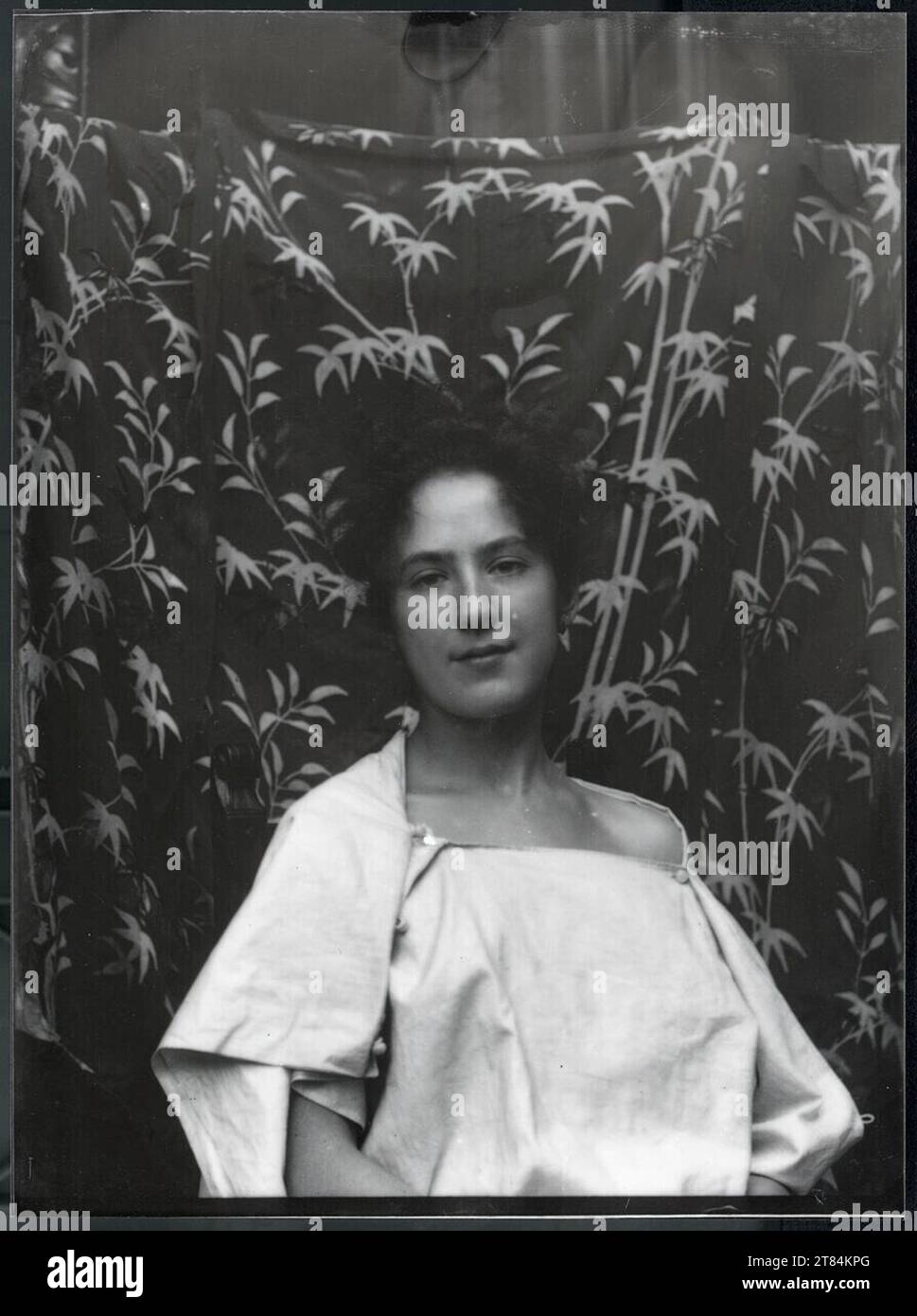 Johann Victor Krämer Female model in the studio. Silver gelatin paper ...