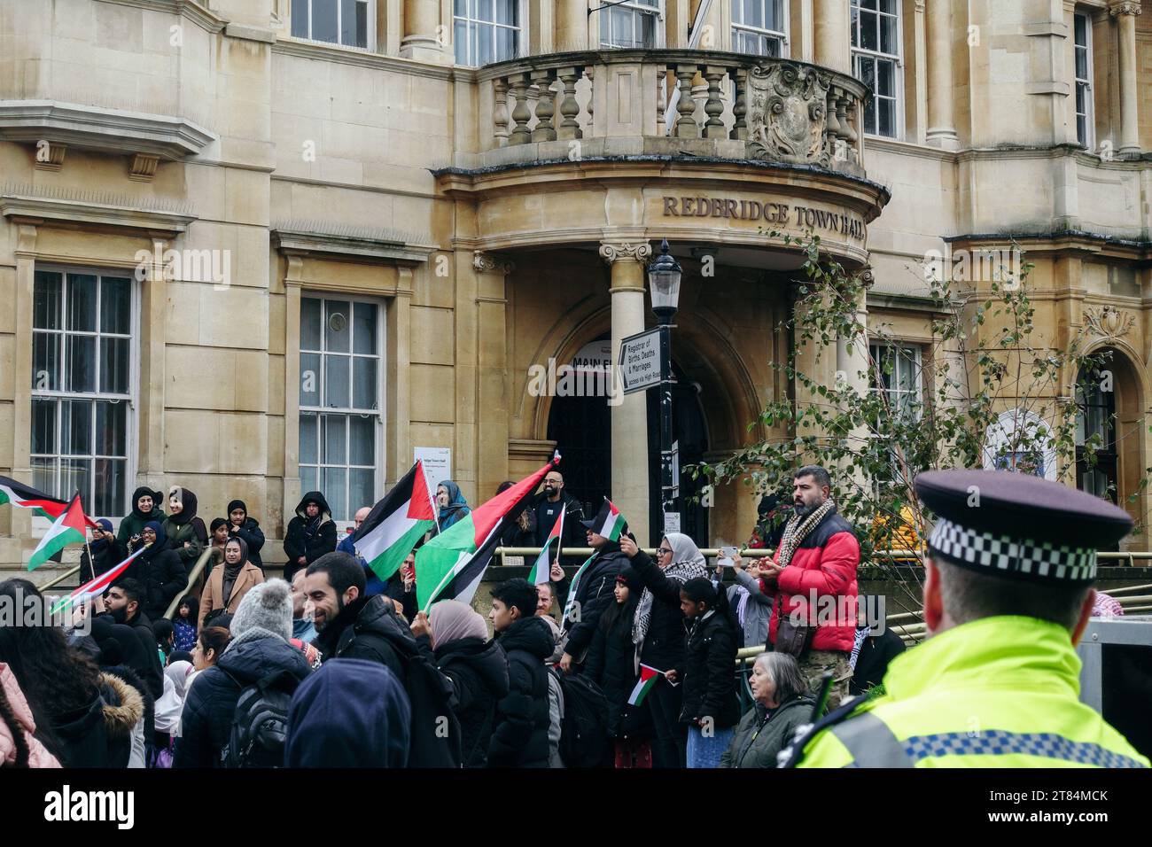 Redbridge palestine protest hi-res stock photography and images - Alamy