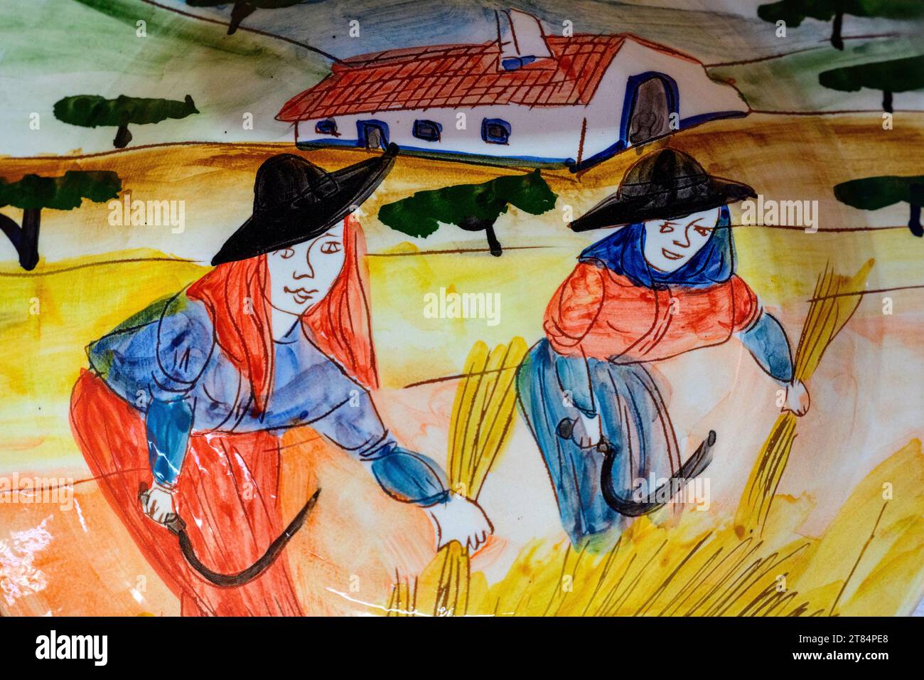 Hand painted and hand crafted pottery for sale at Olaria O Patalim ...