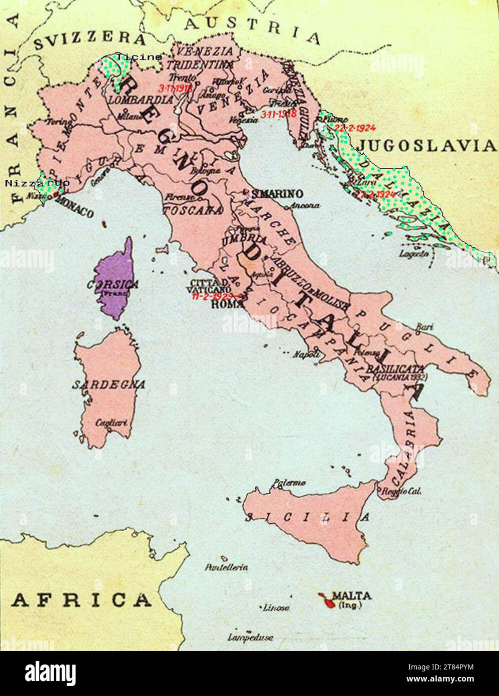 Italian ethnic regions Stock Photo - Alamy