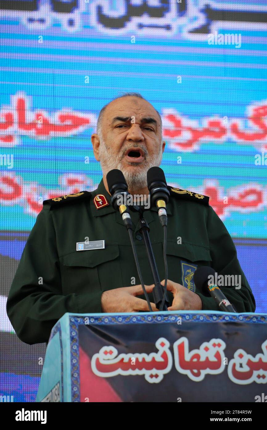 Tehran, Iran. 18th Nov, 2023. Islamic Revolutionary Guard Corps (IRGC ...