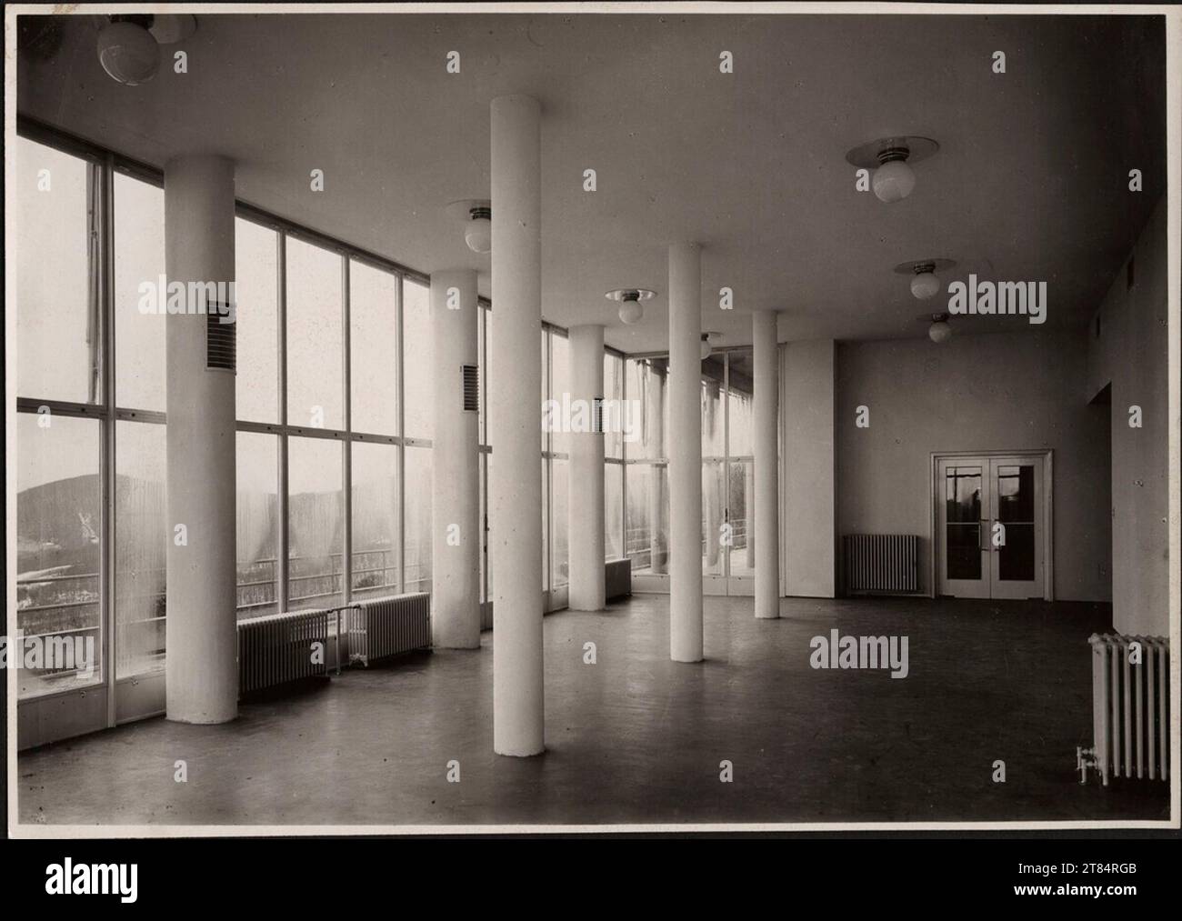 Martin Gerlach jun. Kahlenberg. Silbergelatine after 1930 Stock Photo ...