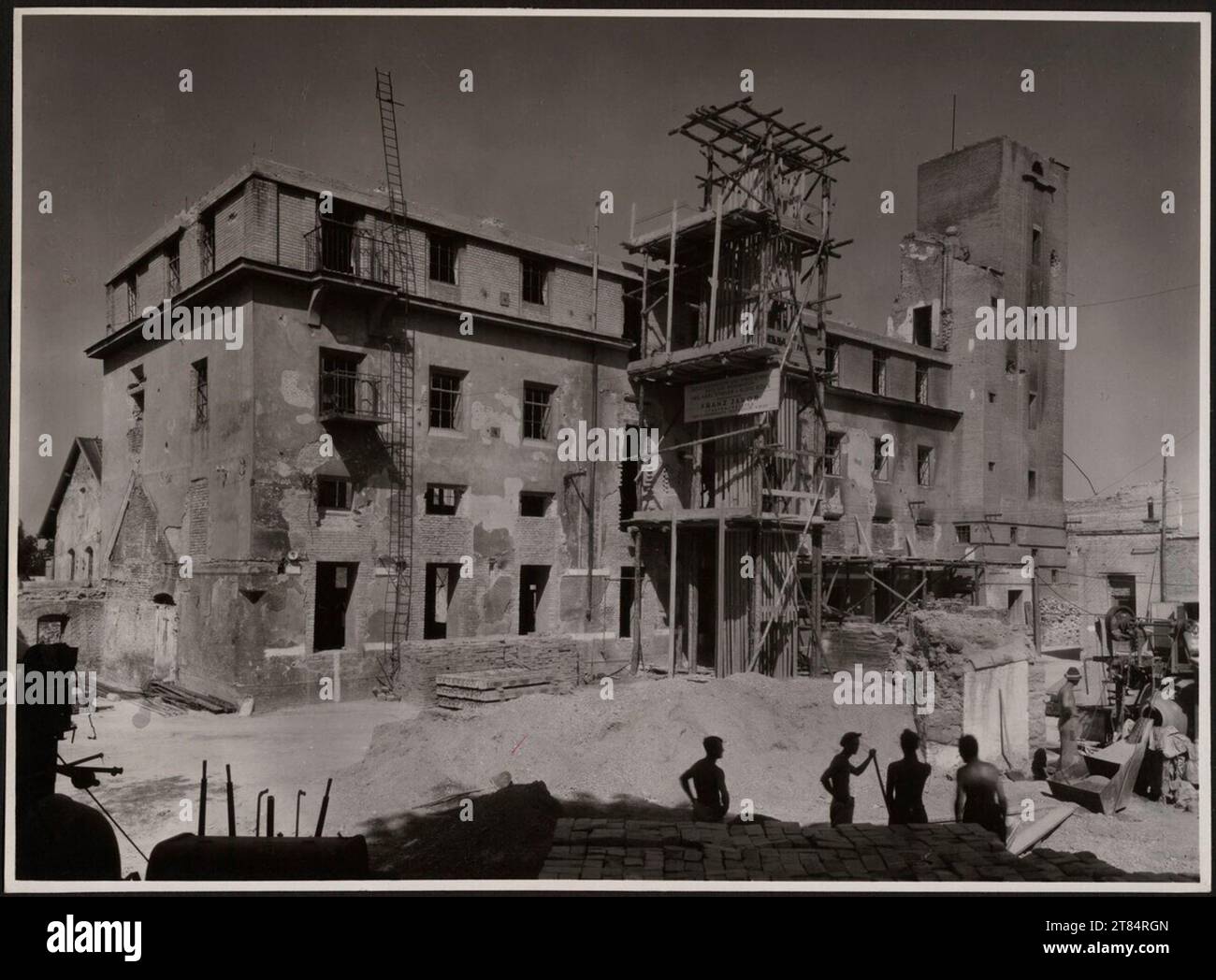 Martin Gerlach jun. Kahlenberg. Silbergelatine around 1930 Stock Photo ...