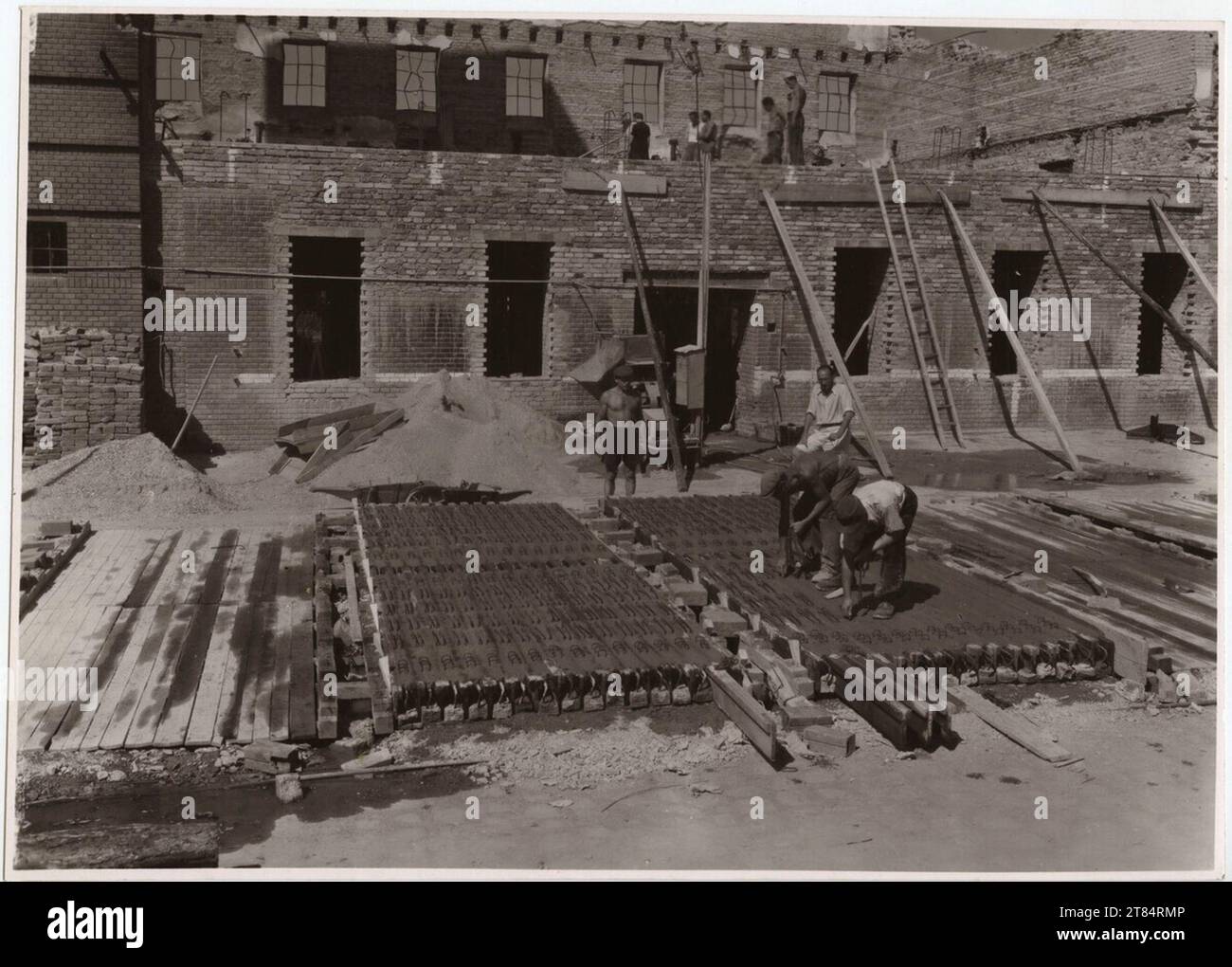 Martin Gerlach jun. Kahlenberg. Silbergelatine around 1930 Stock Photo ...