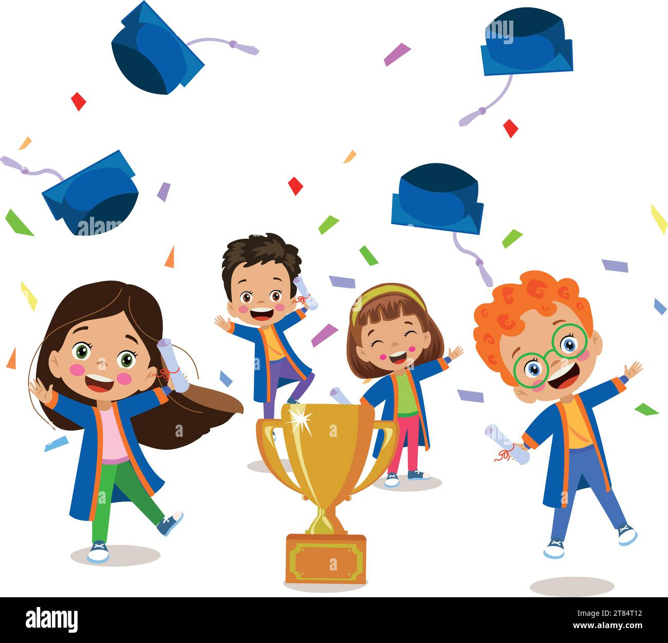 Kindergarten graduation Stock Vector Images - Alamy