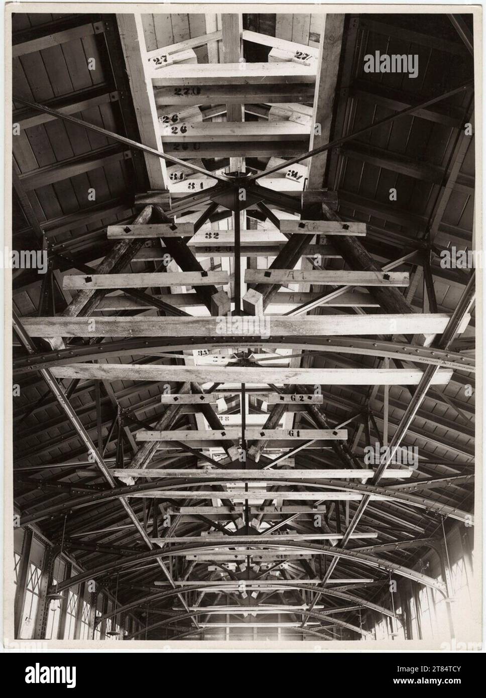 Martin Gerlach jun. Wholesale market hall. Silbergelatine 1933 , 1933 ...