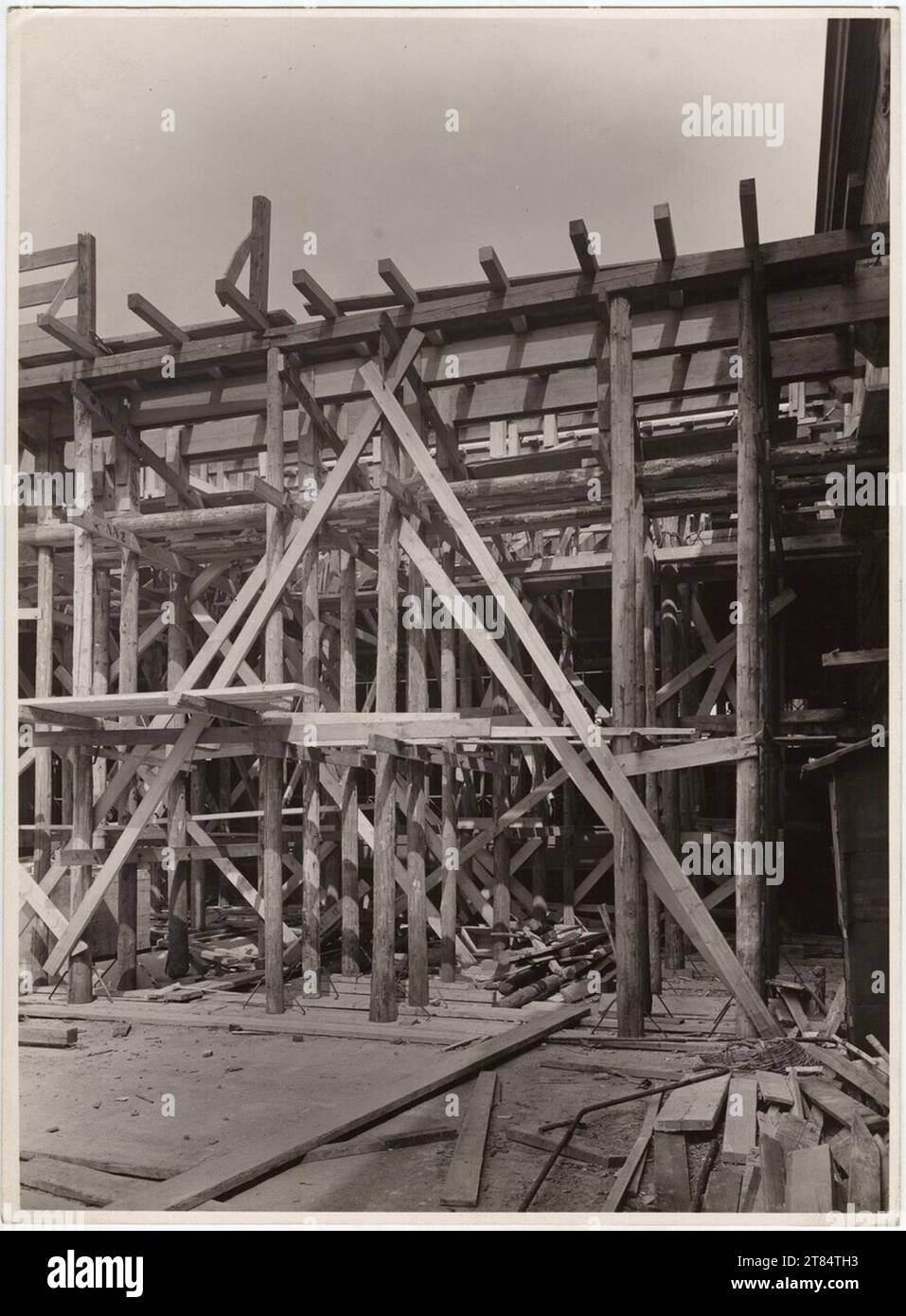 Martin Gerlach jun. Wholesale market hall. Silbergelatine 1933 , 1933 ...