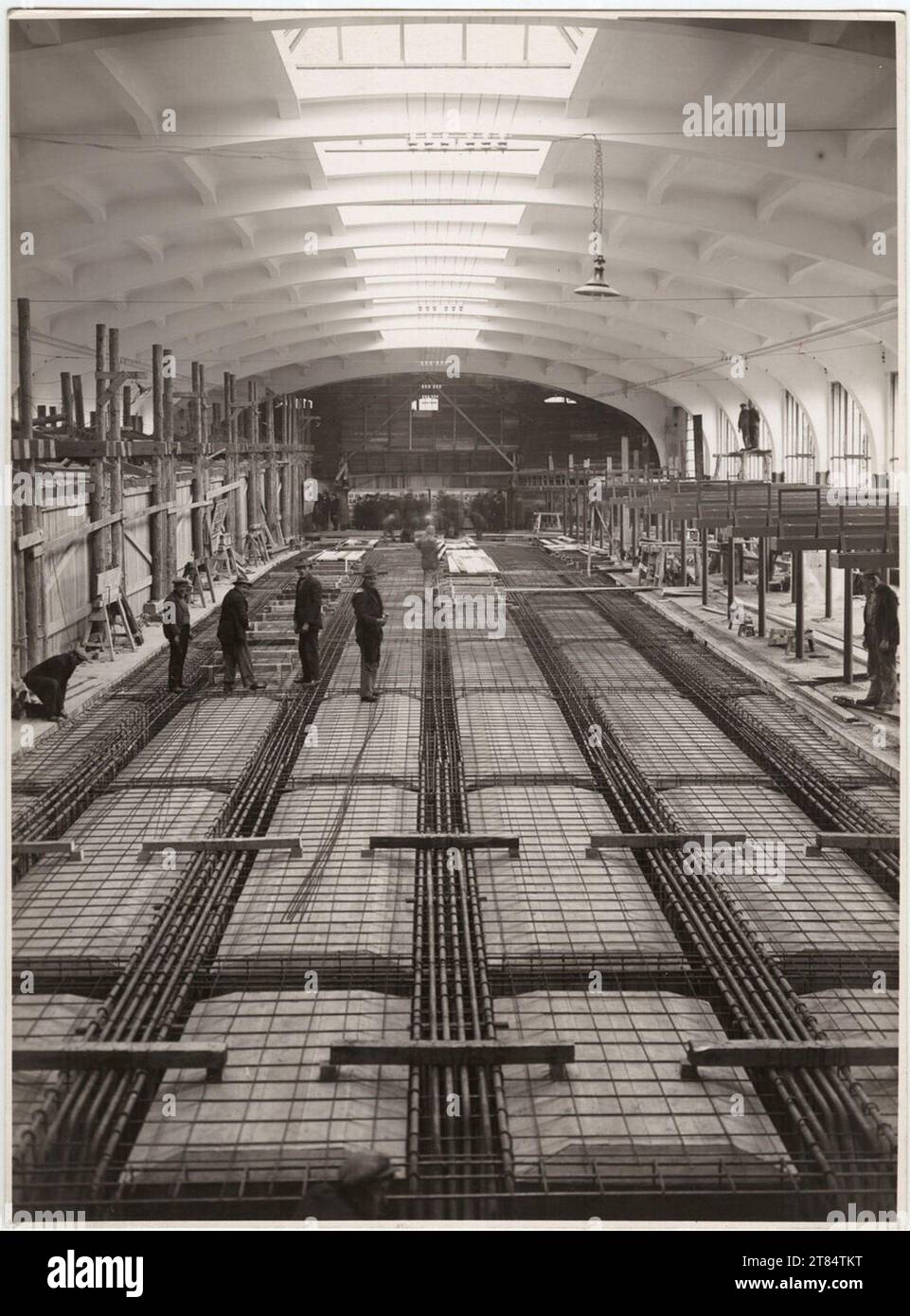 Martin Gerlach jun. Wholesale market hall. Silbergelatine 14.11.1933 ...
