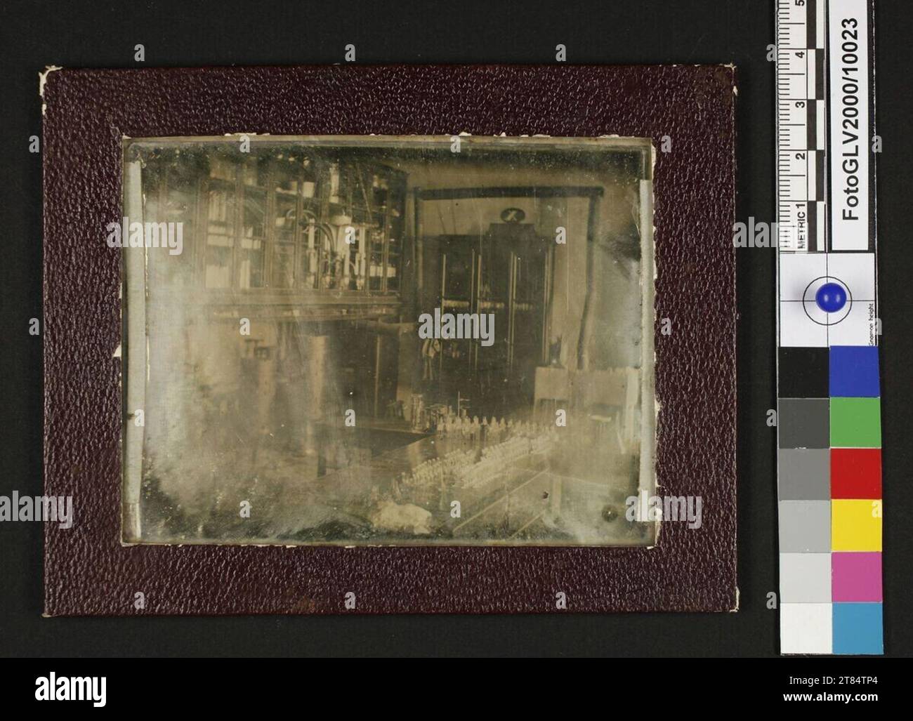 Joseph von Pasqualati Interior view of the chemical laboratory in the ...