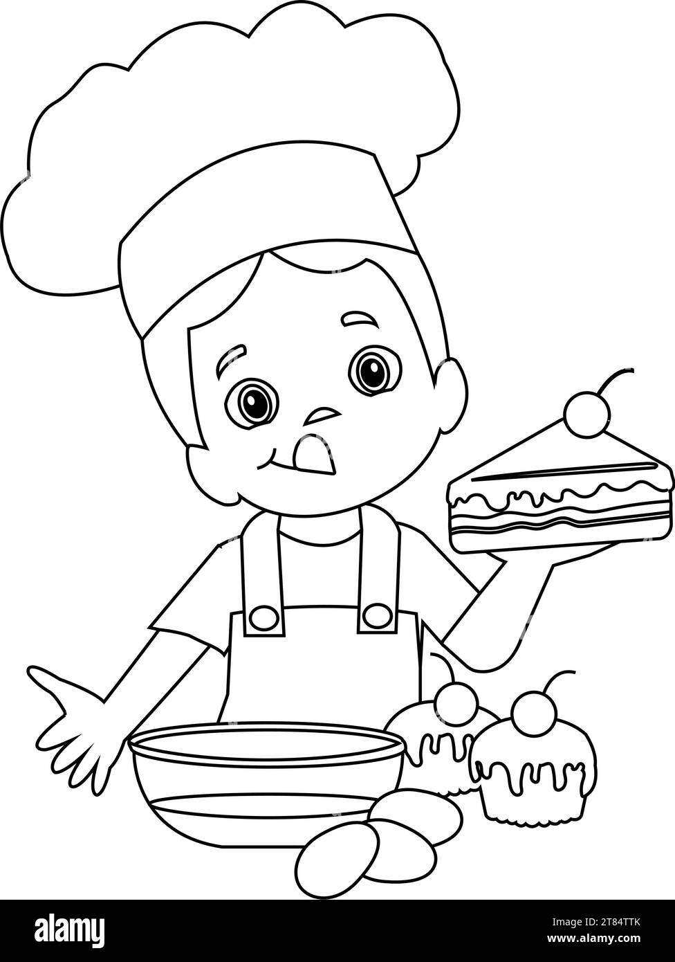 picture coloring illustration for kids Stock Vector Image & Art - Alamy