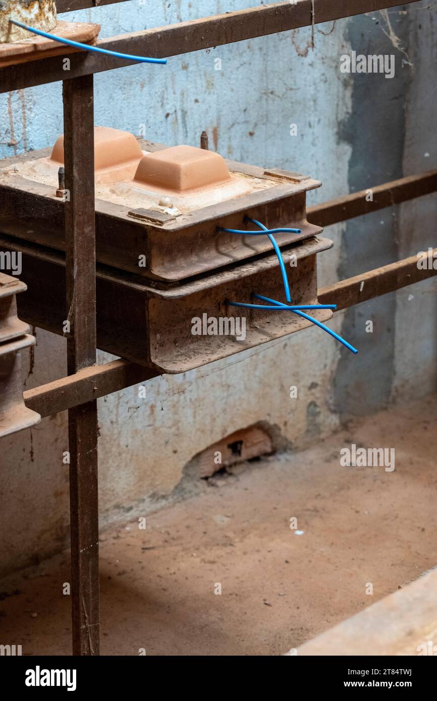 Pottery press Mould for forming clay into a predetermined shape with ...