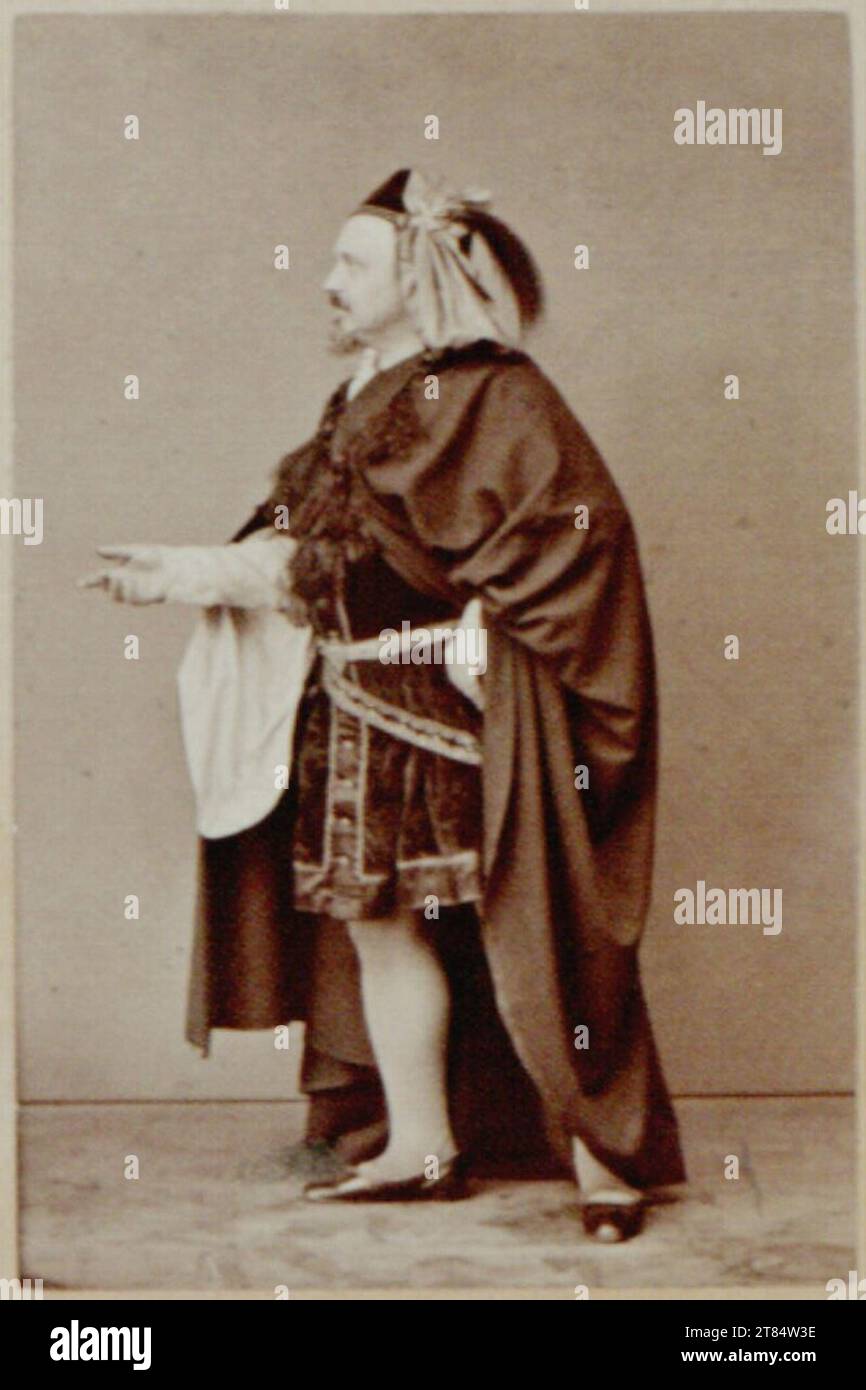 Emil Rabending Role portrait of the actor Anton Ascher in historical ...