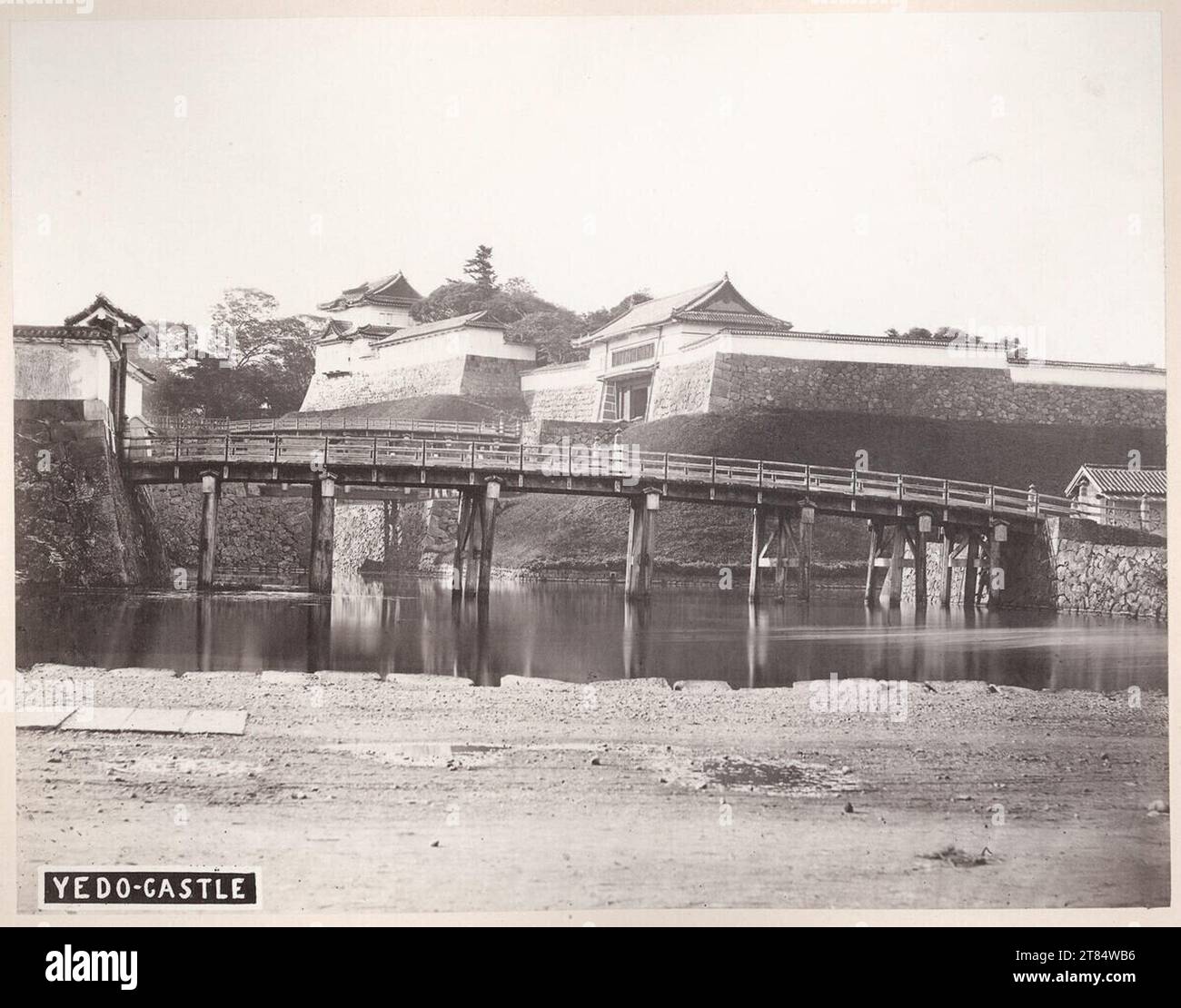 Raimund Stillfried von Rathenitz Japan, Yedo-Castle - Die Burg in Tokyo ...
