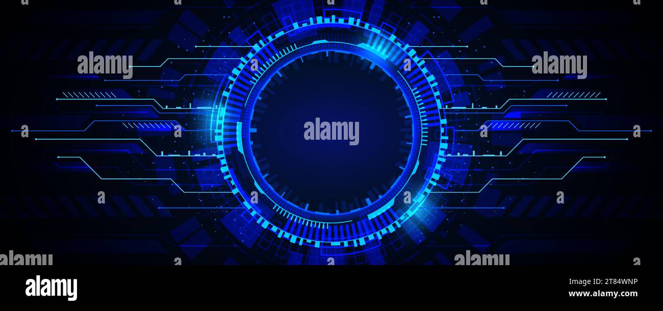 Hi tech portal Stock Vector Images - Alamy