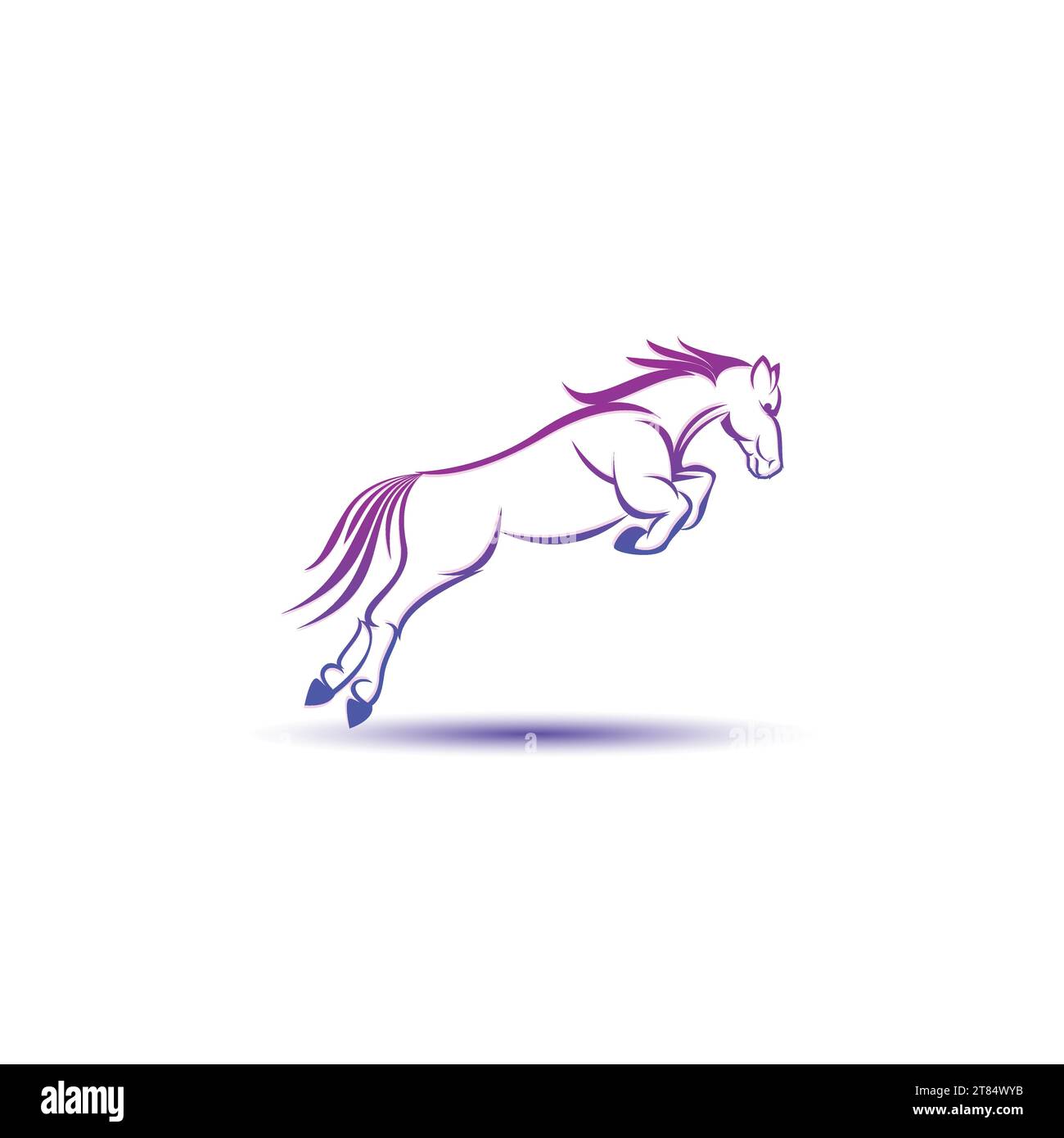 Animal horse logo vector design template Stock Vector Image & Art - Alamy