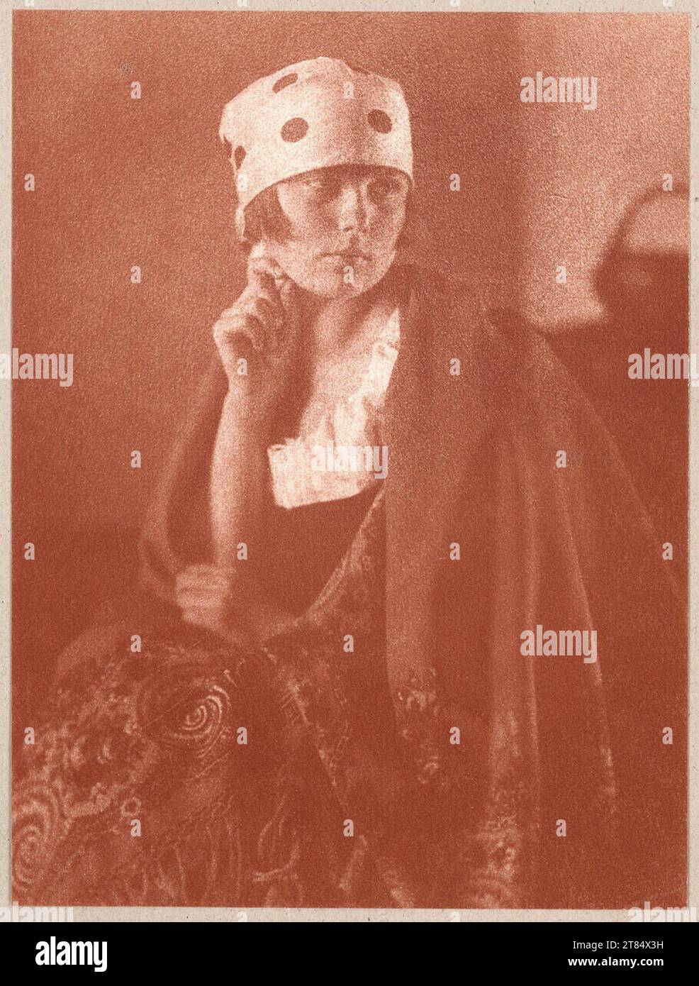 Atelier Koppitz Portrait. Rubber printing, photo on two orders (paper ...