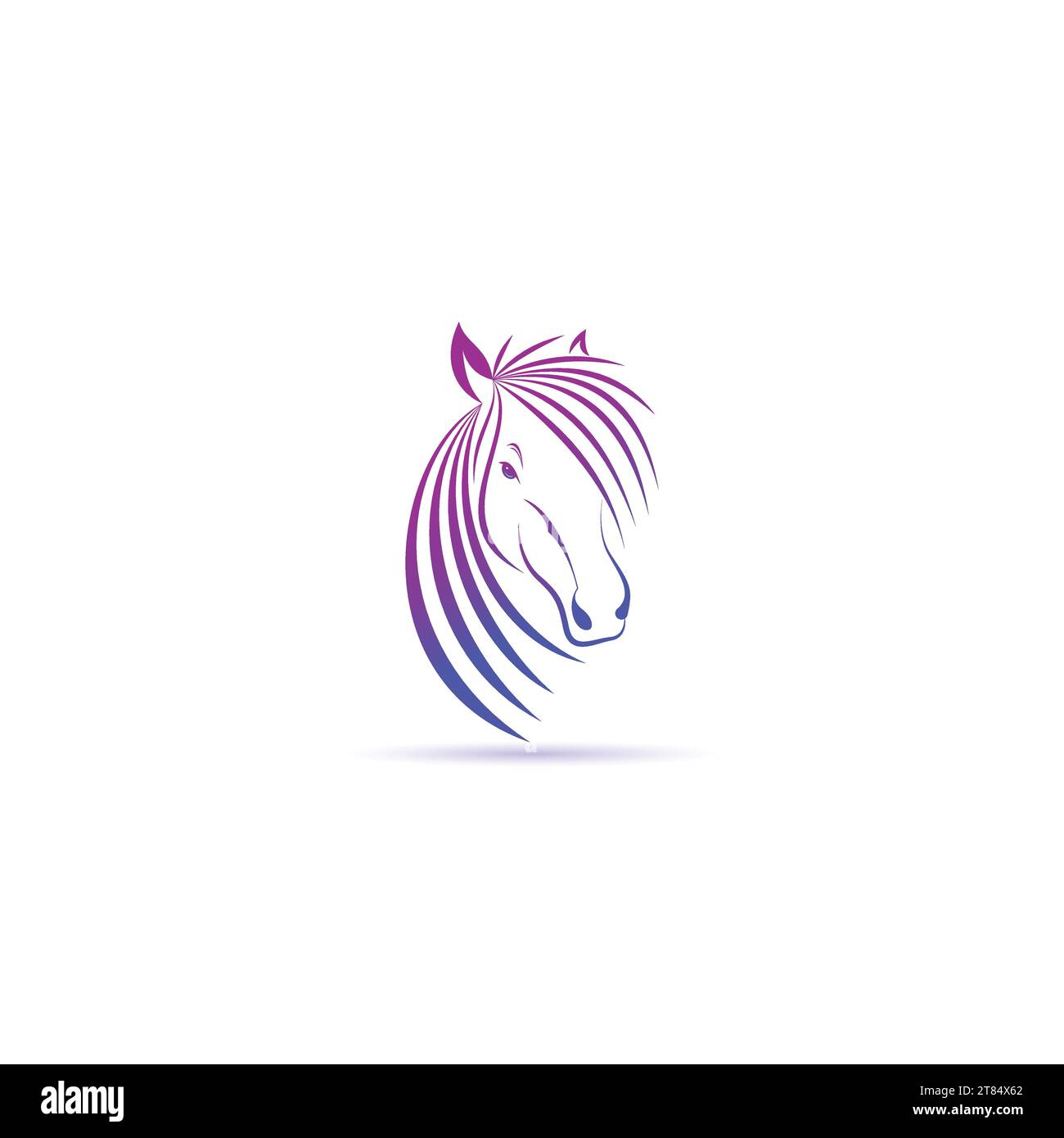 Animal horse logo vector design template Stock Vector Image & Art - Alamy