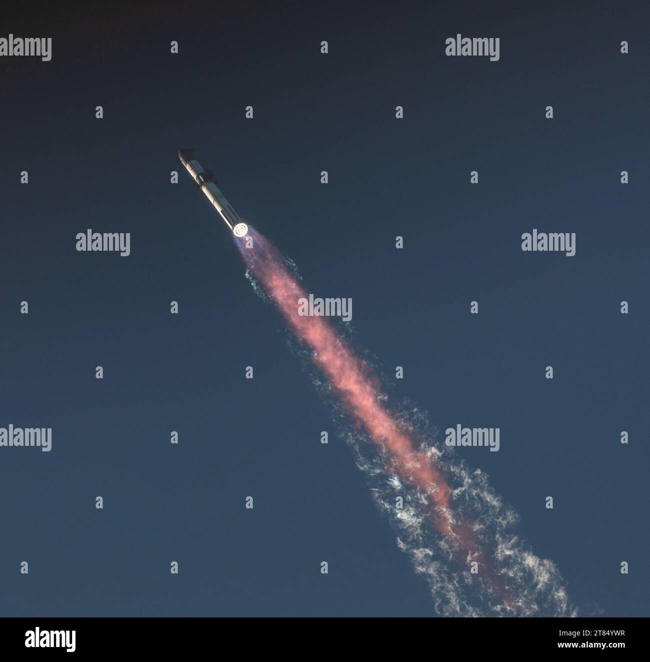 USA. 18th Nov, 2023. The first orbital launch from Texas occurred with ...