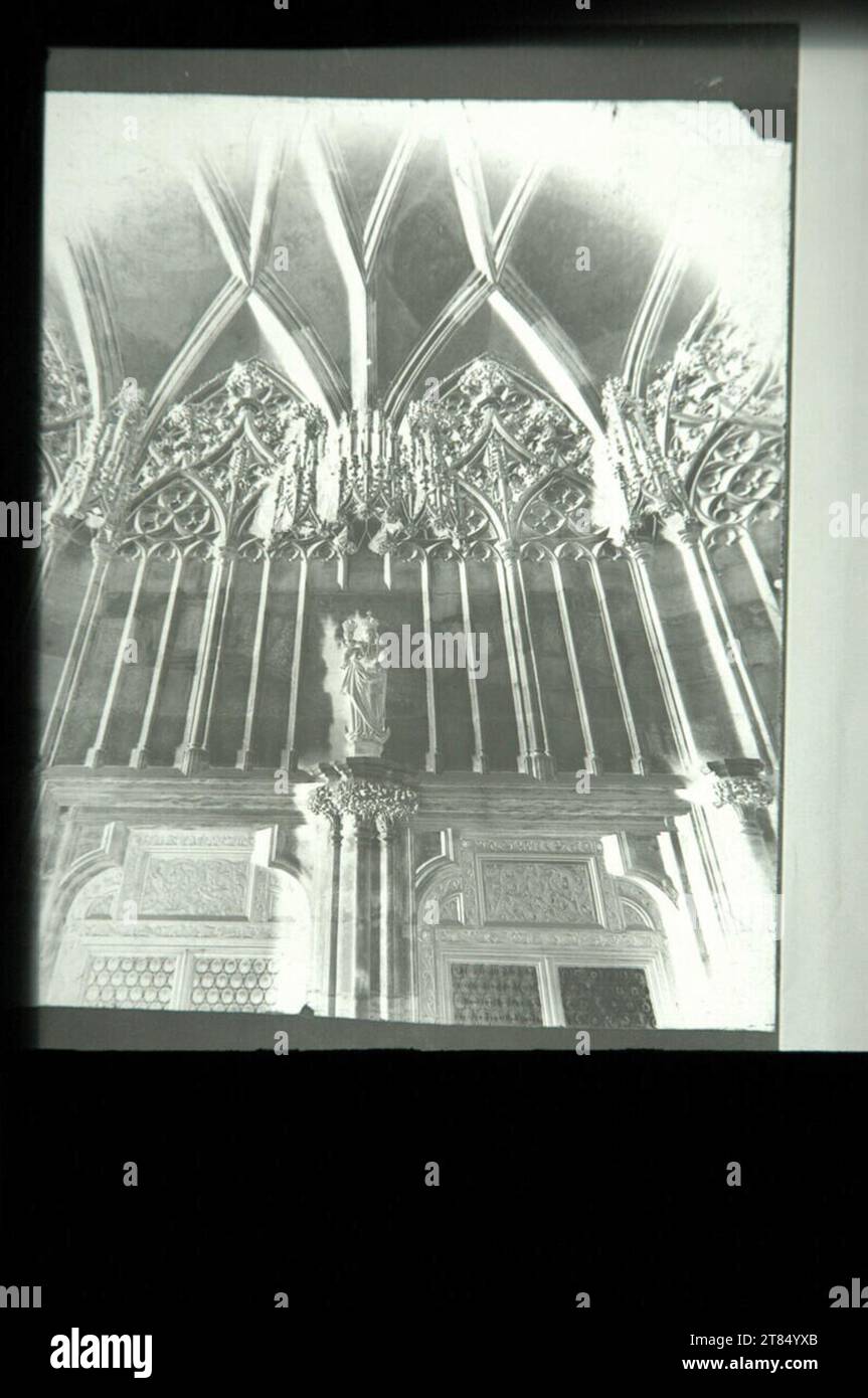 Max Jaffé Church view. Negative Stock Photo - Alamy