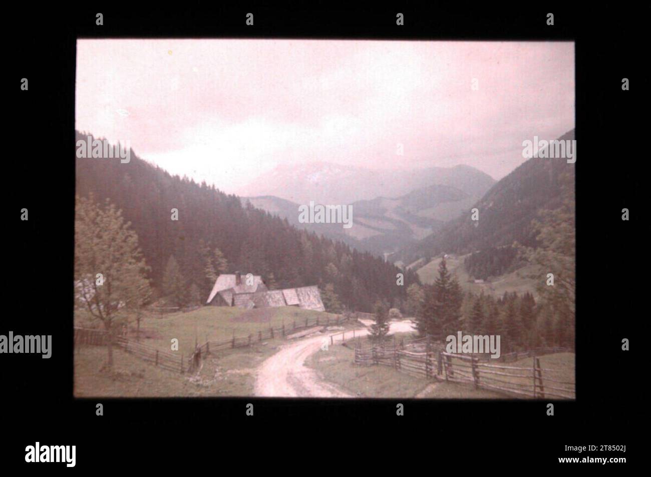 Karl Prokop Sold valley. Autochrom 1907-1914 , 1907/1914 Stock Photo ...