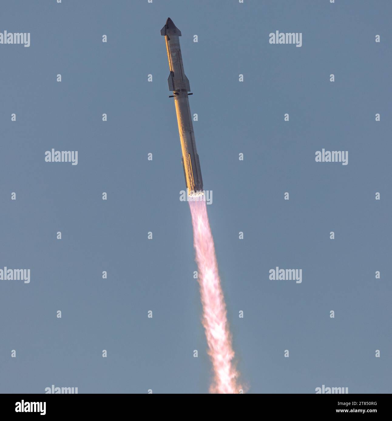 Texas, USA. 18th Nov, 2023. The first orbital launch from Texas ...