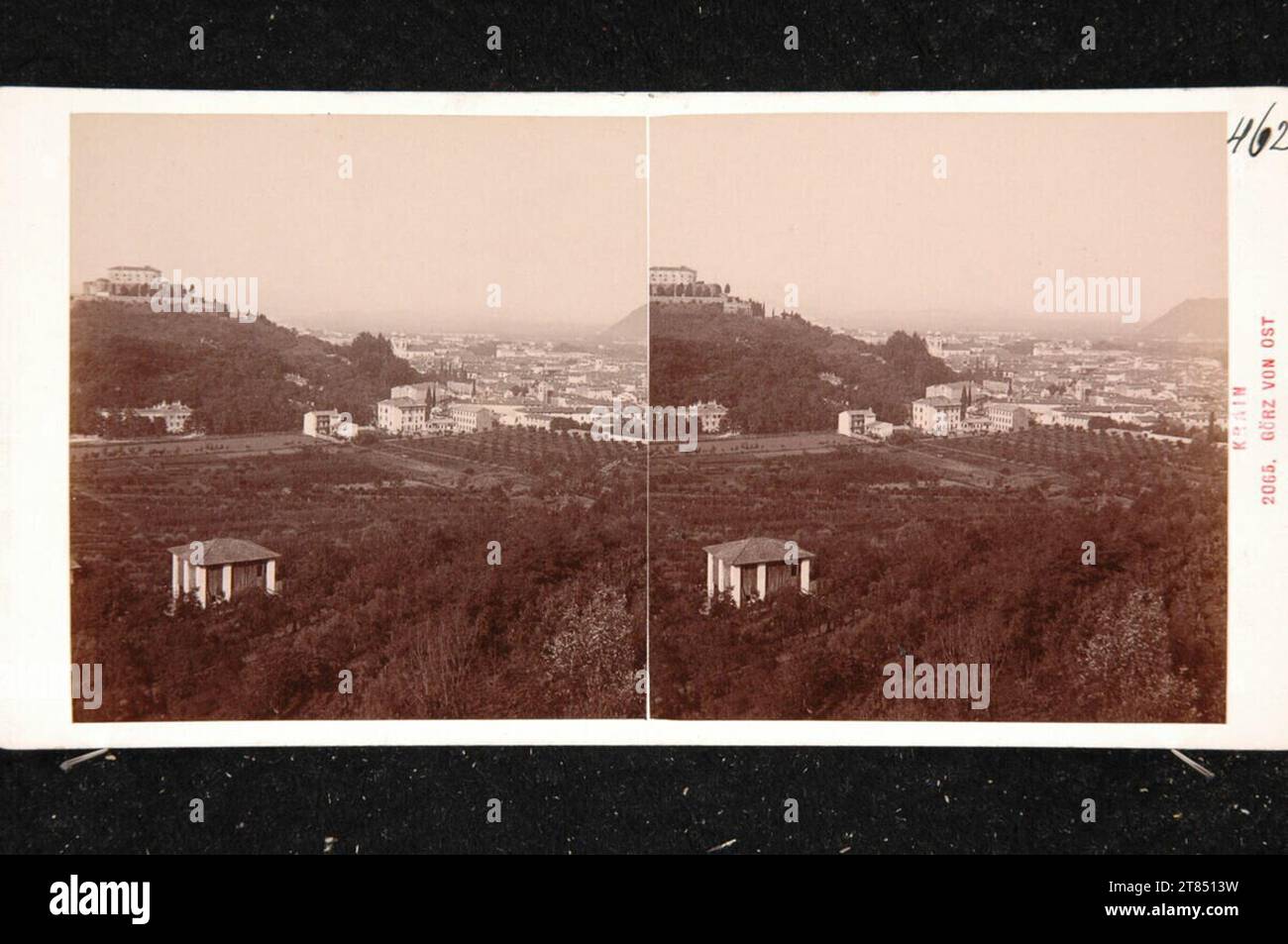 Alois Beer (ab 1883) Krain, Görz of East. Albumin paper, on the box box ...